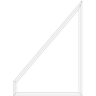 Raked windows from Idealcombi UK - sloping, angled & triangle windows